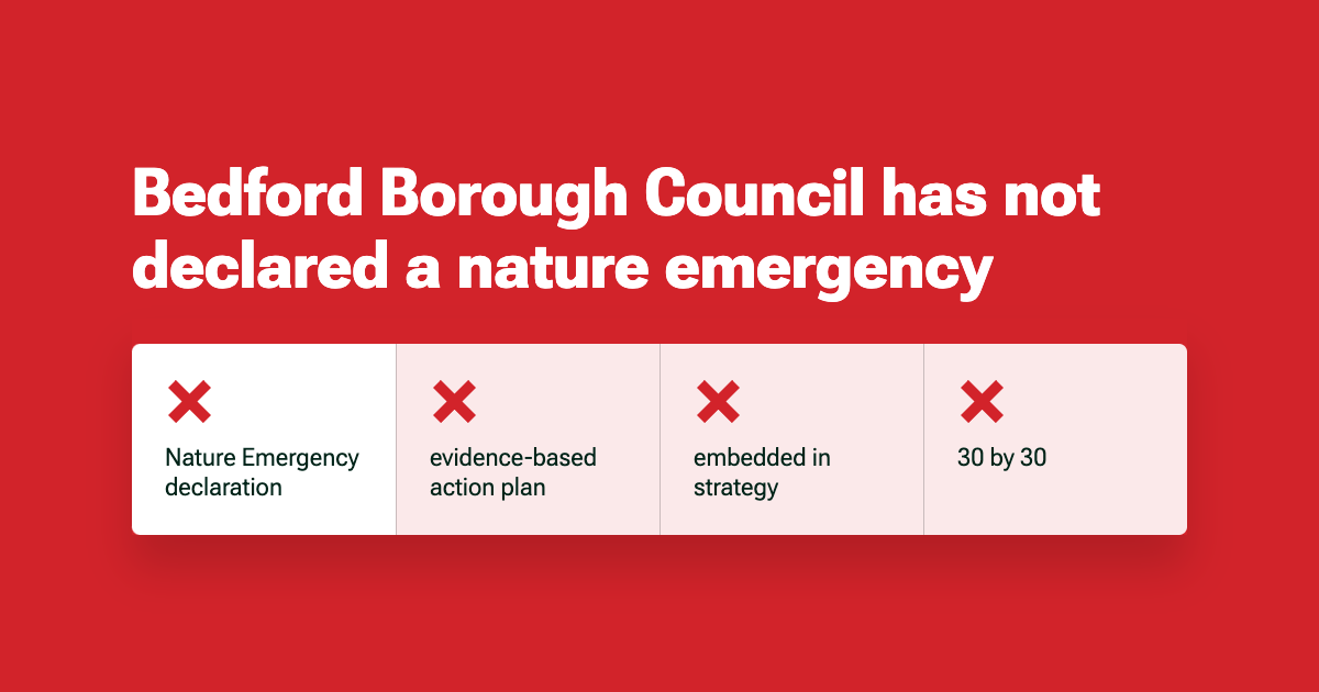Bedford Borough Council | Nature Emergency