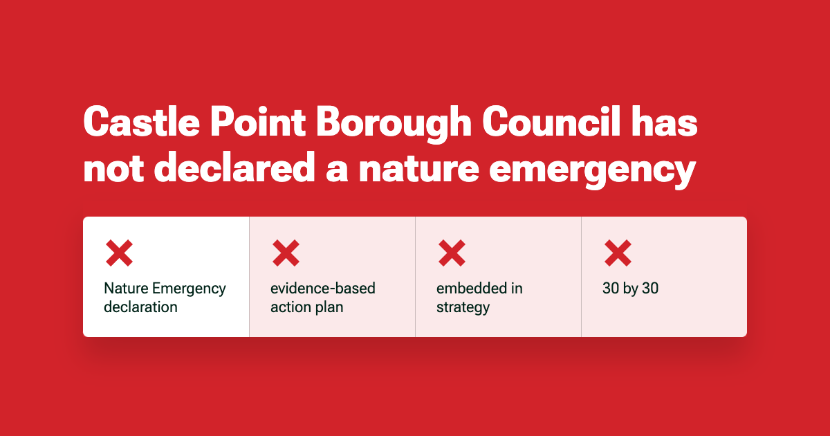 Castle Point Borough Council | Nature Emergency