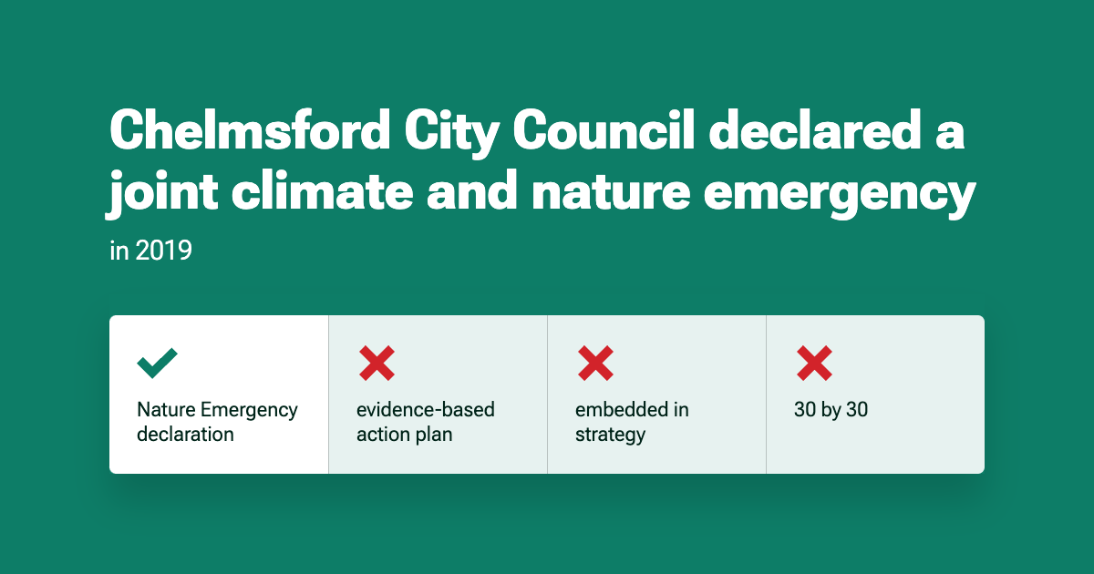 Chelmsford City Council | Nature Emergency
