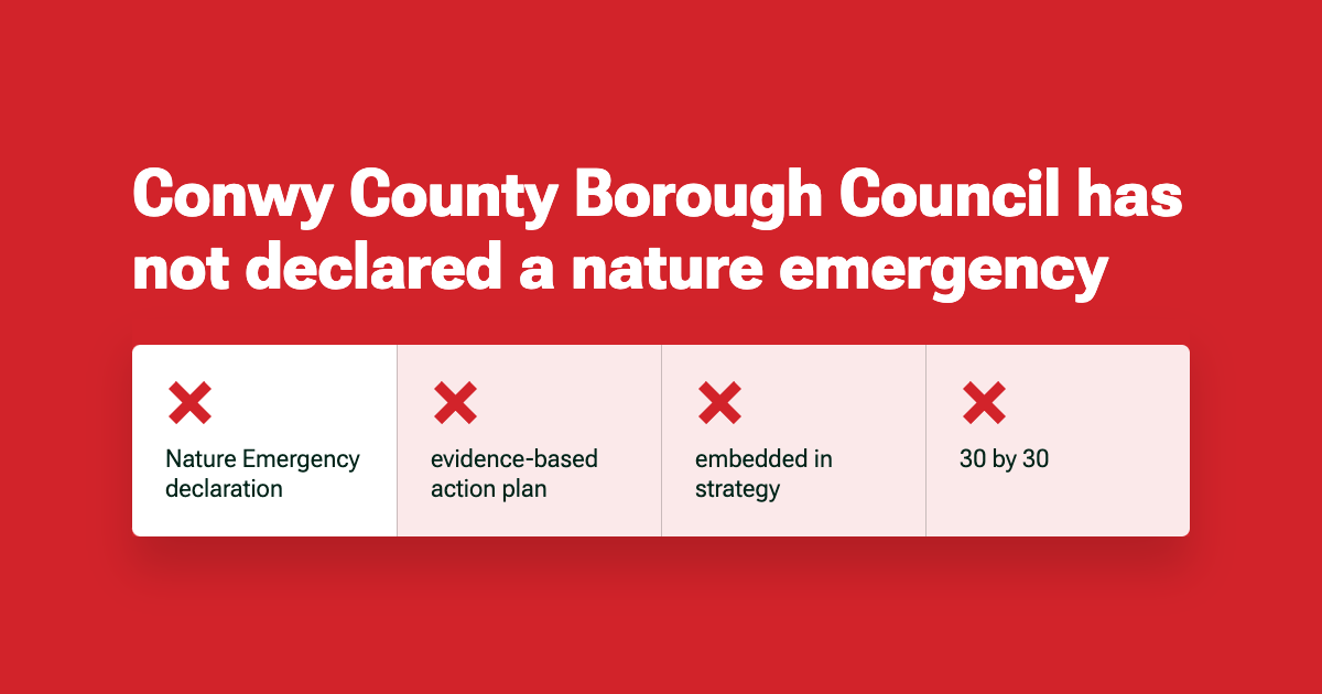 Conwy County Borough Council | Nature Emergency