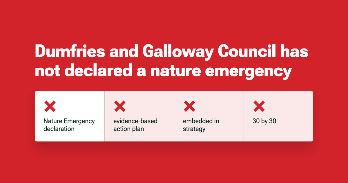 Dumfries and Galloway Council | Nature Emergency