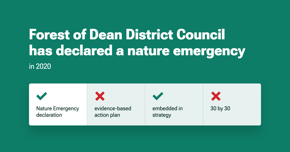 Forest of Dean District Council | Nature Emergency