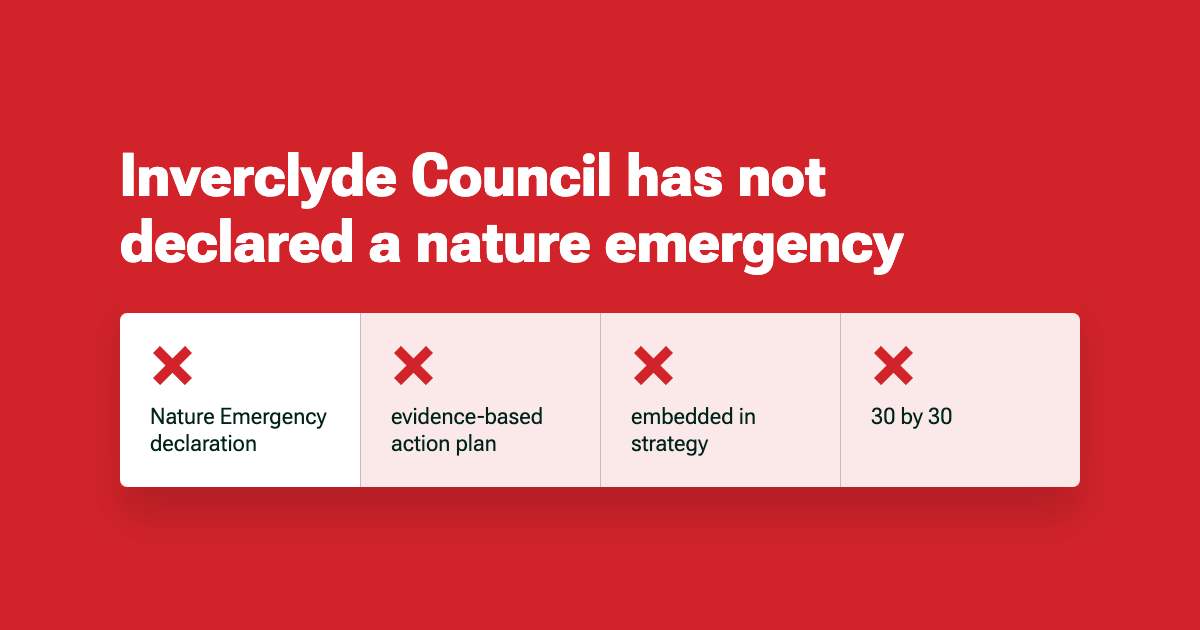 Inverclyde Council | Nature Emergency