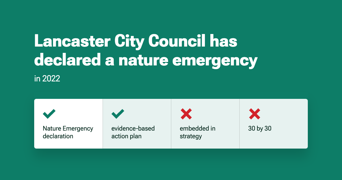 Lancaster City Council | Nature Emergency