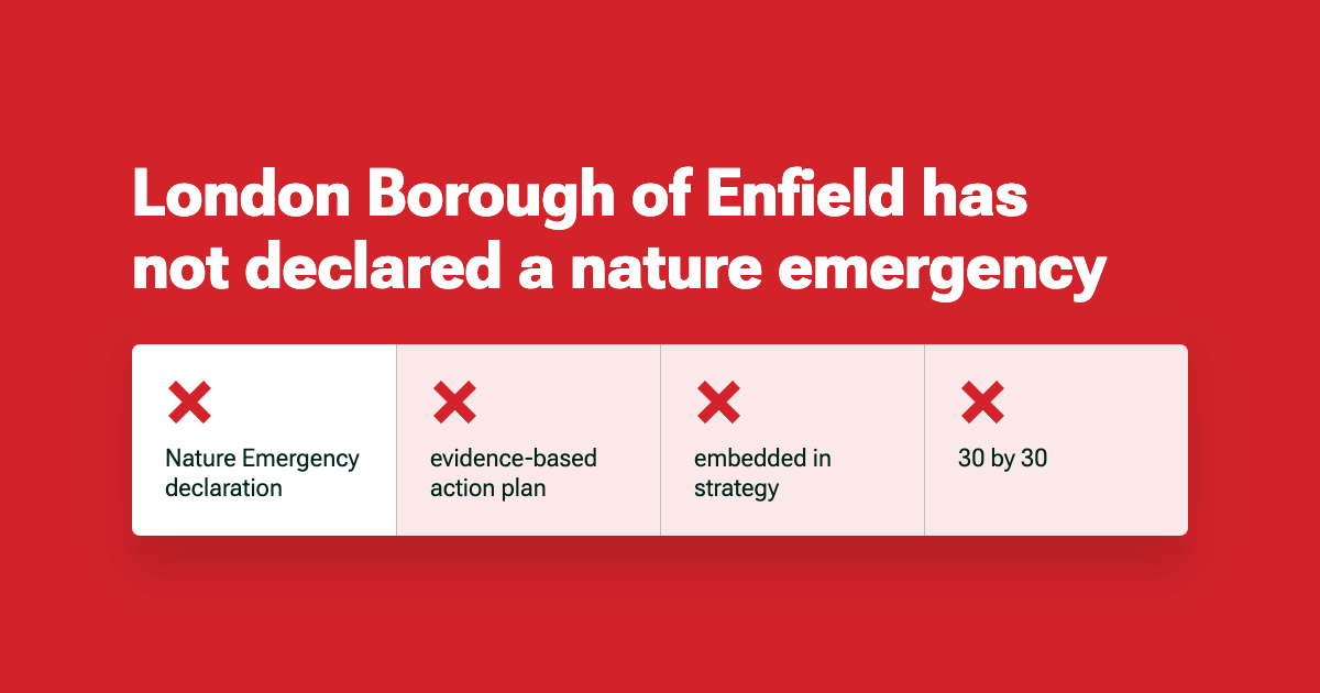 London Borough of Enfield | Nature Emergency