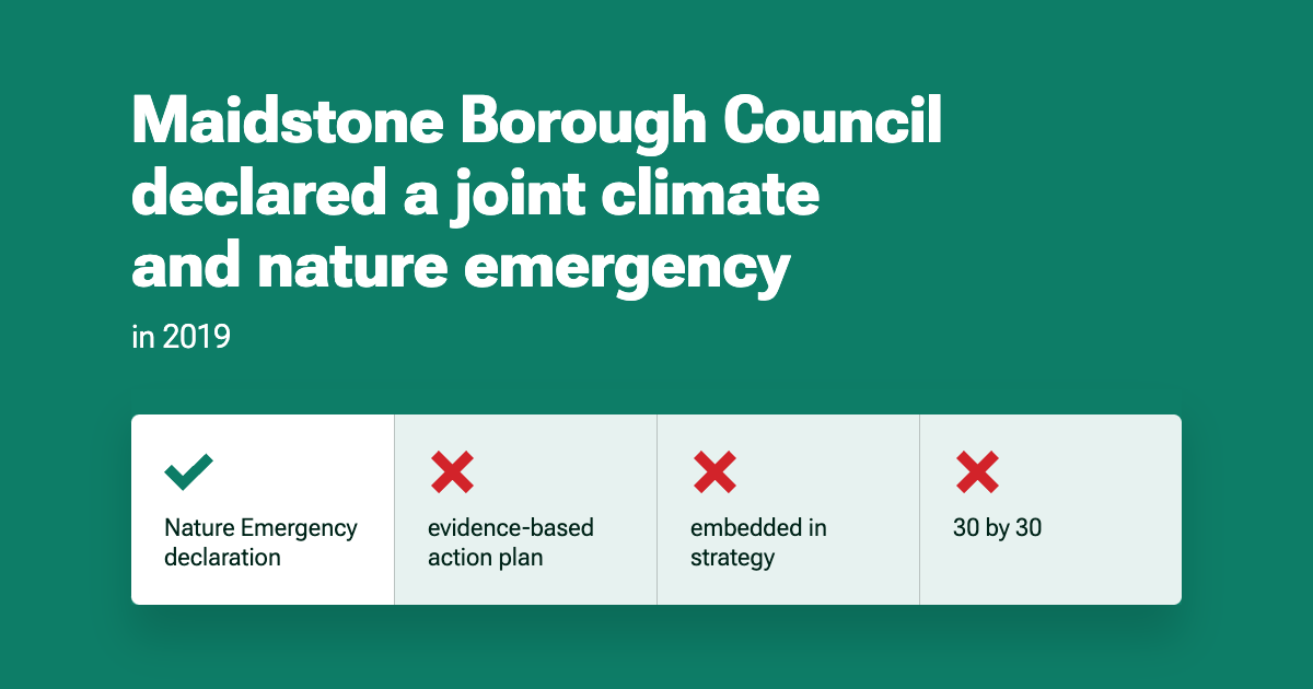 Maidstone Borough Council | Nature Emergency
