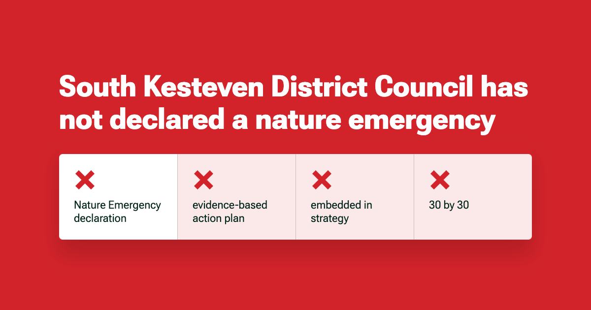 South Kesteven District Council | Nature Emergency