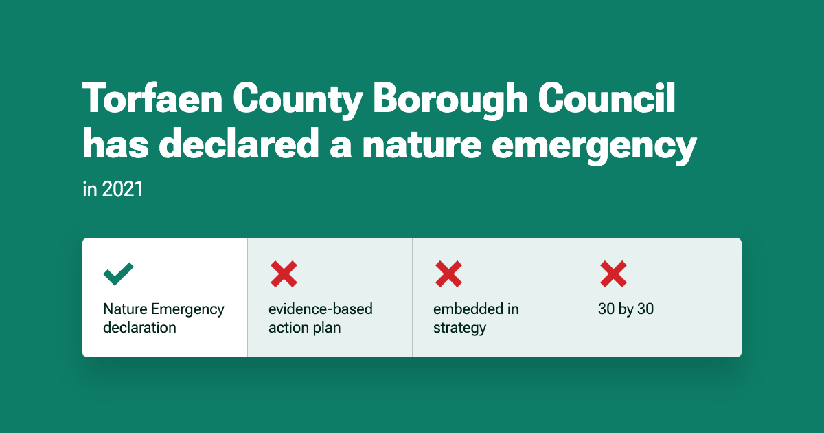 Torfaen County Borough Council | Nature Emergency