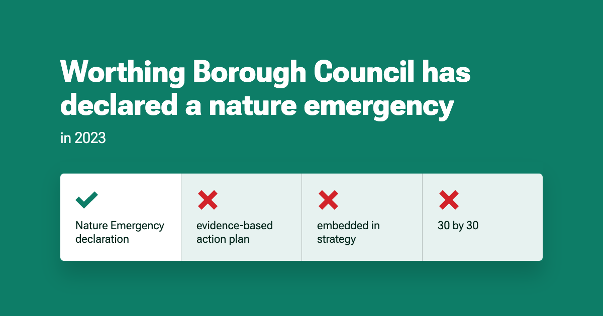 Worthing Borough Council | Nature Emergency