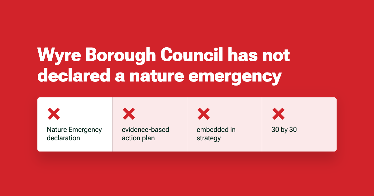 Wyre Borough Council | Nature Emergency
